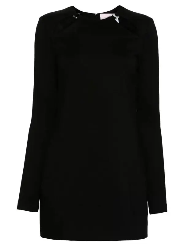 CHIARA FERRAGNI Jersey Mini Dress - Black