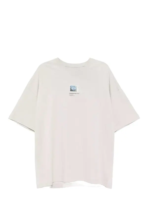 MUSIUM DIV. Graphic-print T-shirt - Grey