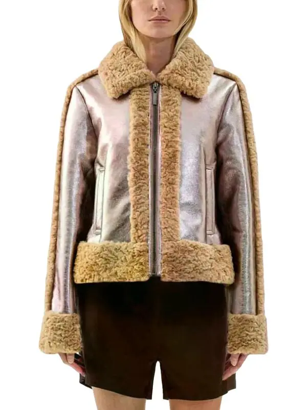 UNREAL FUR Pilot Jacket - Brown