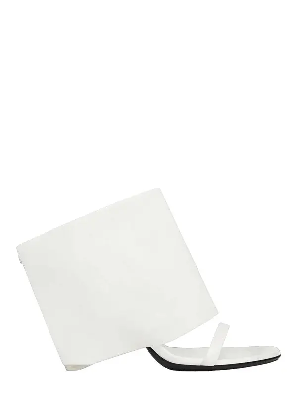COURREGES Oblique Sandals - White