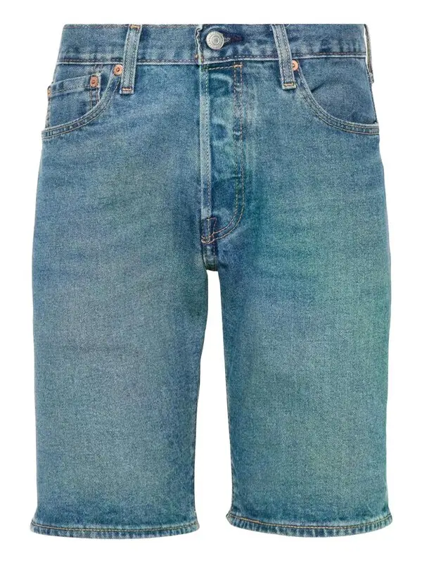 LEVI'S 501® Original Straight-cut Denim Shorts - Blue