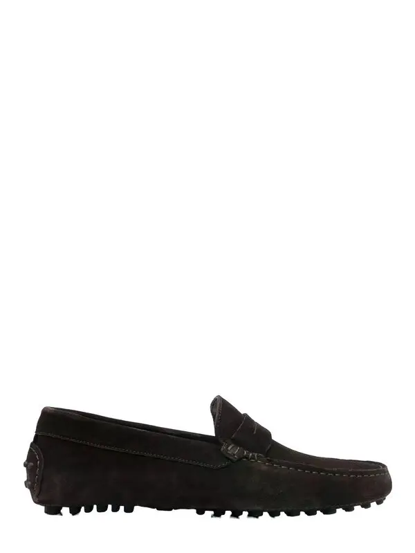 SCAROSSO Michael Penny Slot Loafers - Brown