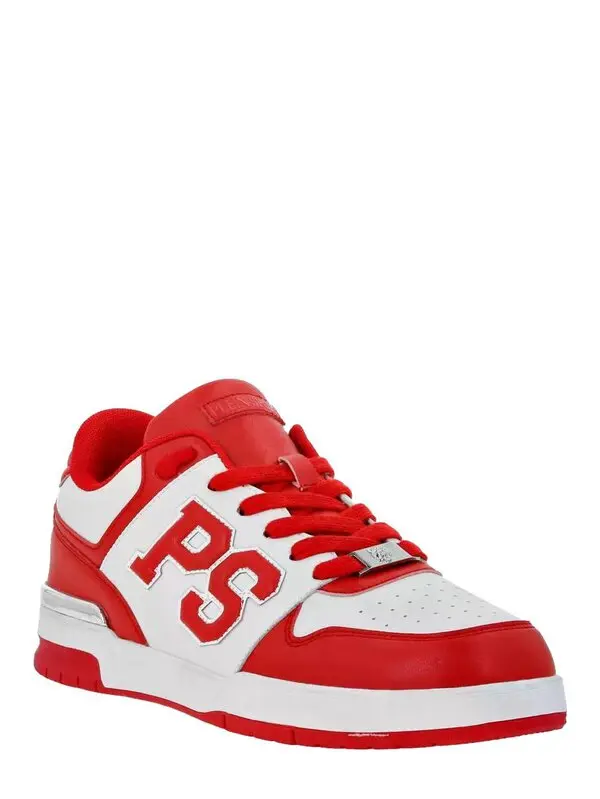 PLEIN SPORT Logo Appliqué Sneakers - White