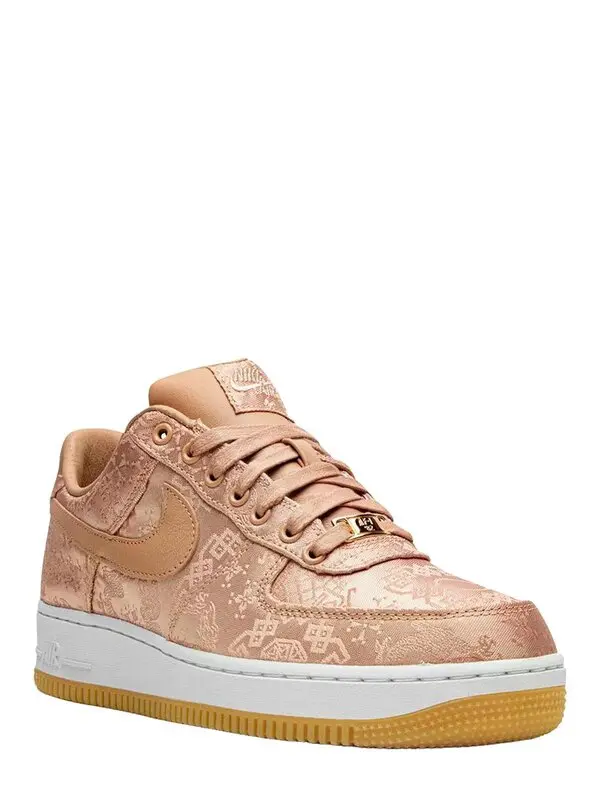 Nike Clot X Force 1 Low "rose Gold Silk" Sneakers - Pink