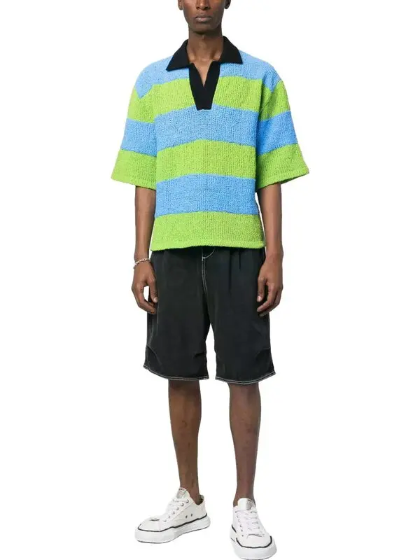 Sunnei Knee-length Denim Bermuda Shorts - Black