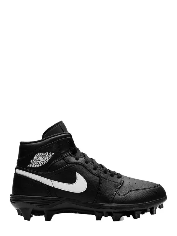 Nike Air Jordan 1 Mid Cleats - Black