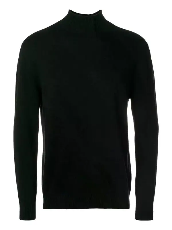 N.peal Fine-knit Turtleneck Jumper - Black