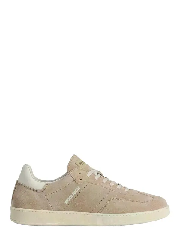 Woolrich Suede Lace-up Sneakers - Neutrals