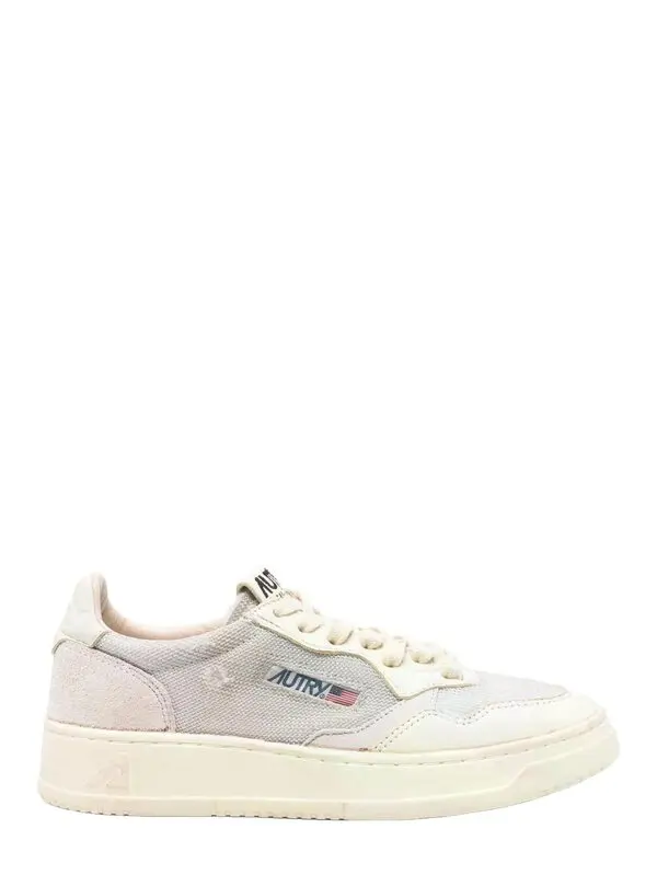 AUTRY Low-top Lace-up Sneakers - Grey