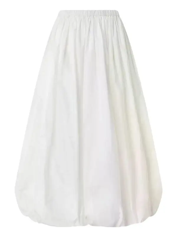 Pinko Balloon Midi Skirt - White