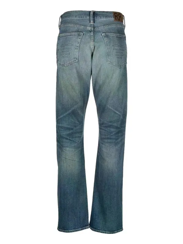 Ralph Lauren Stonewash Bootcut Jeans - Blue