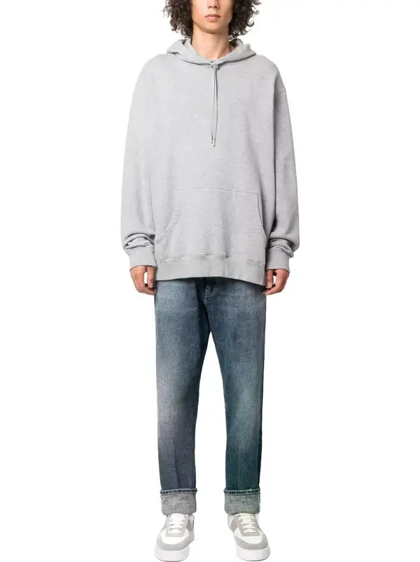 DONDUP Straight-leg Jeans With Logo Patch - Blue