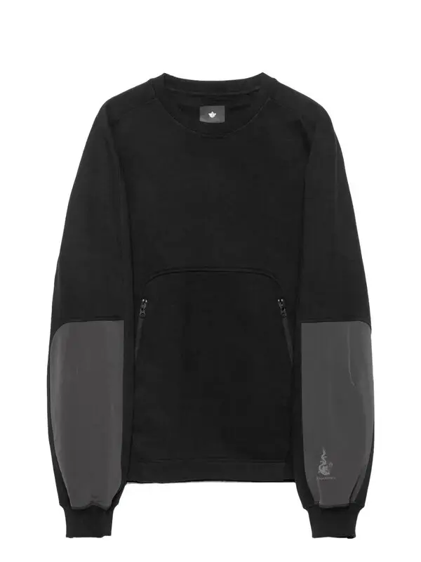 MAHARISHI Paneled Sweatshirt - Black