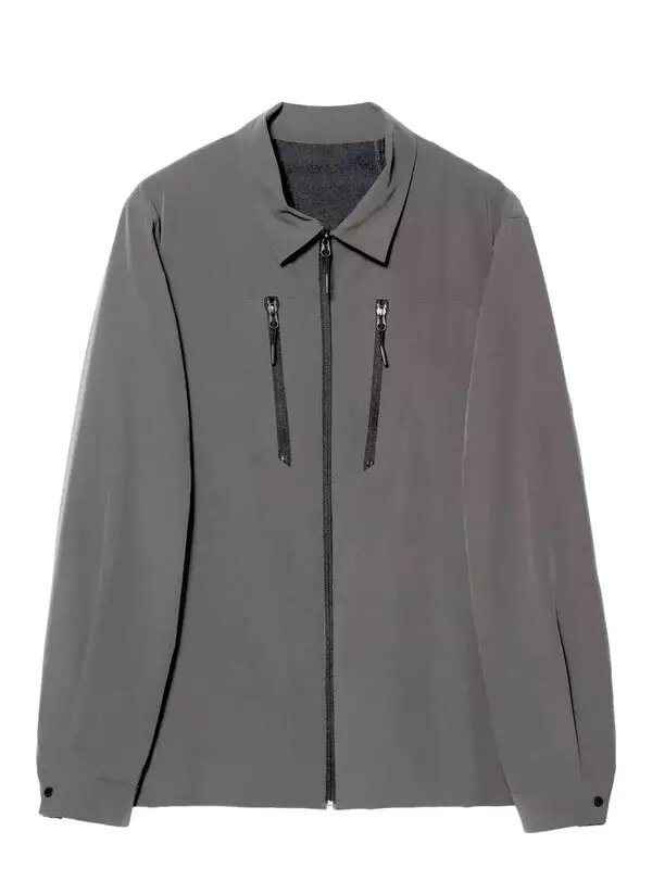 MAHARISHI Lightweight Zip-up Jacket - Grey