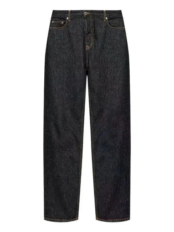 SAMSOE SAMSOE Saeddie Straight-leg Jeans - Blue