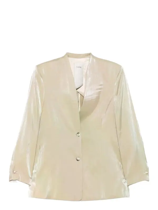 RAME Metallic Blazer - Neutrals