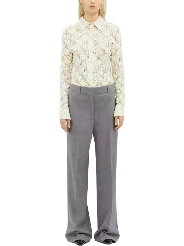 MSGM Tailored Trousers - Grey