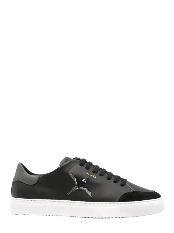 Axel Arigato Clean 90 Triple B Bird Leather Sneakers - Black