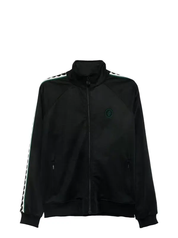 Drole De Monsieur Side-stripe Track Jacket - Black