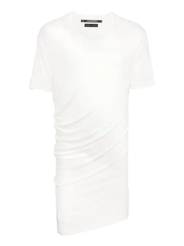 JULIUS Drapped T-shirt - Neutrals
