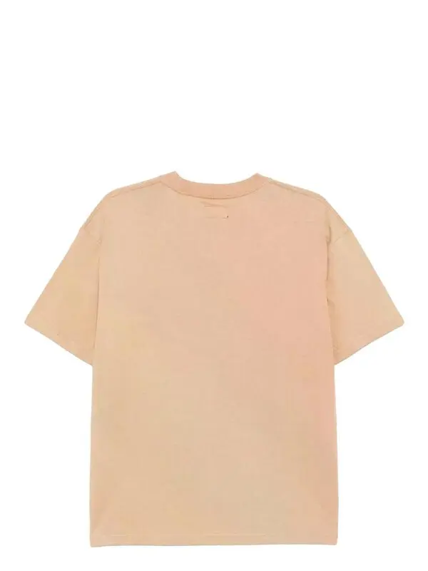 Izzue Logo-embroidered T-shirt - Neutrals