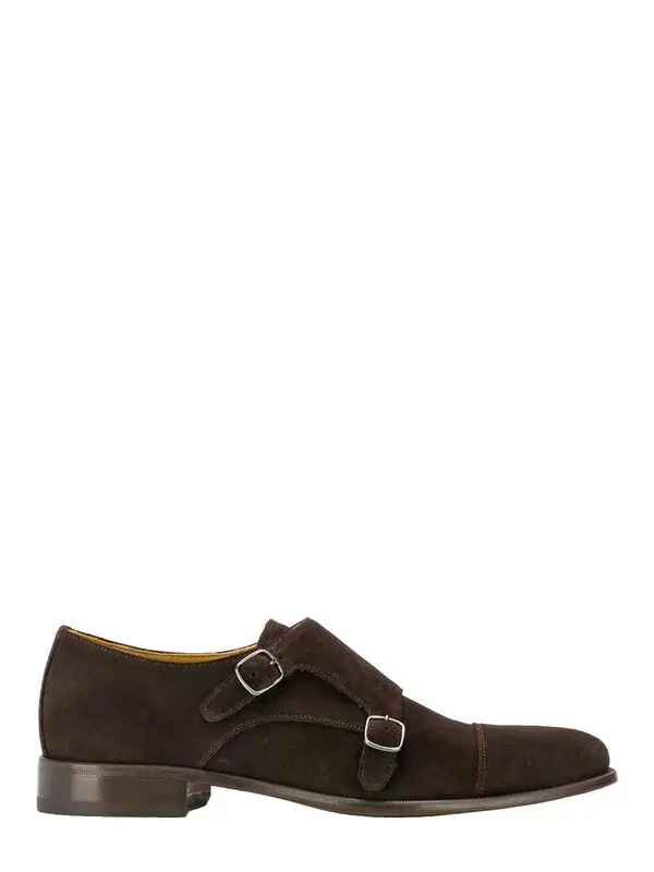 SCAROSSO Gervasio Monk Shoes - Brown