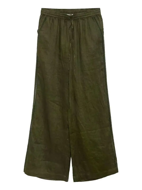 P.a.r.o.s.h Wide-leg Trousers - Green