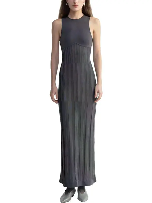 AERON Sleeveless Maxi Dress - Grey