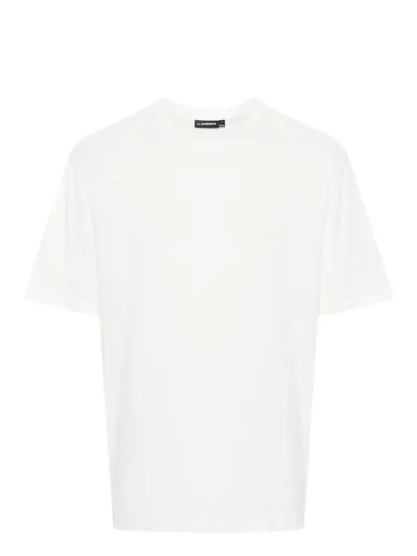 J. Lindeberg Hale Logo-patch T-shirt - Neutrals