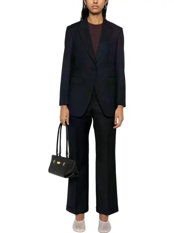 ERALDO Pinstriped Blazer - Blue