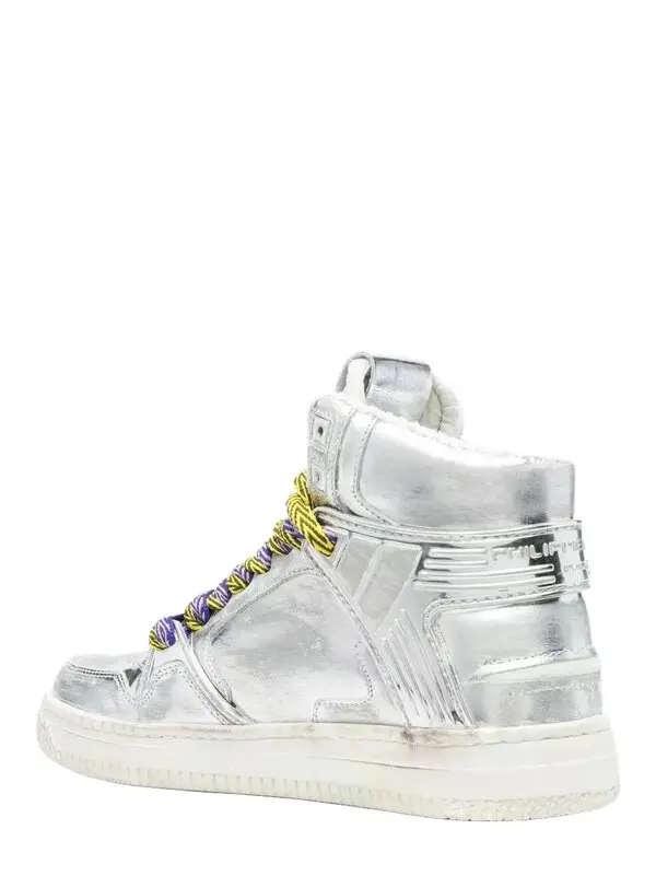 Philippe Model High-top Sneakers - Silver