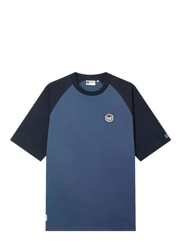 CHOCOOLATE Logo Patch T-shirt - Blue