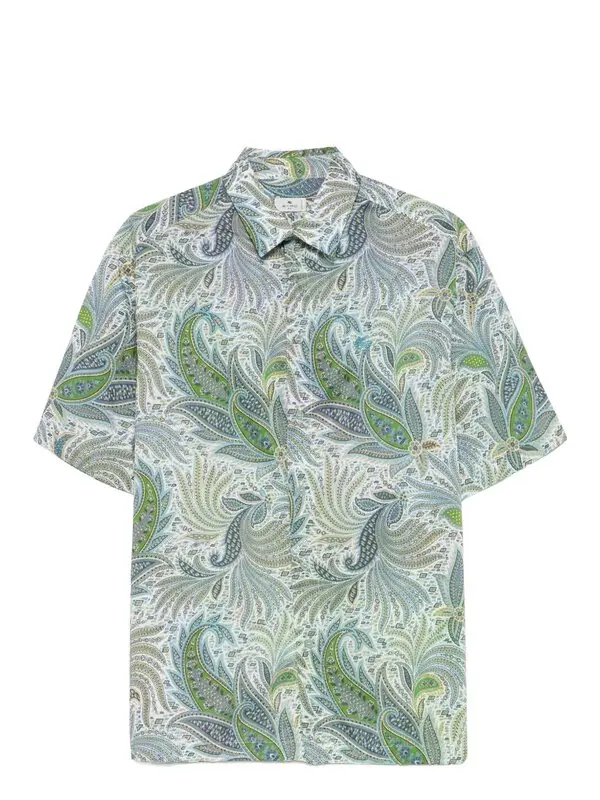Etro Paisley-print Shirt - White