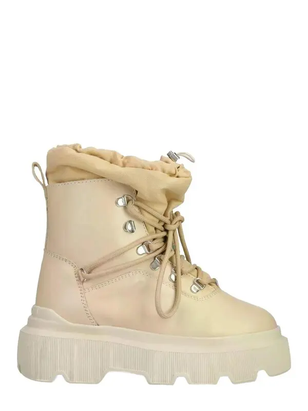 Inuikii Lace-up Ankle Boots - Neutrals
