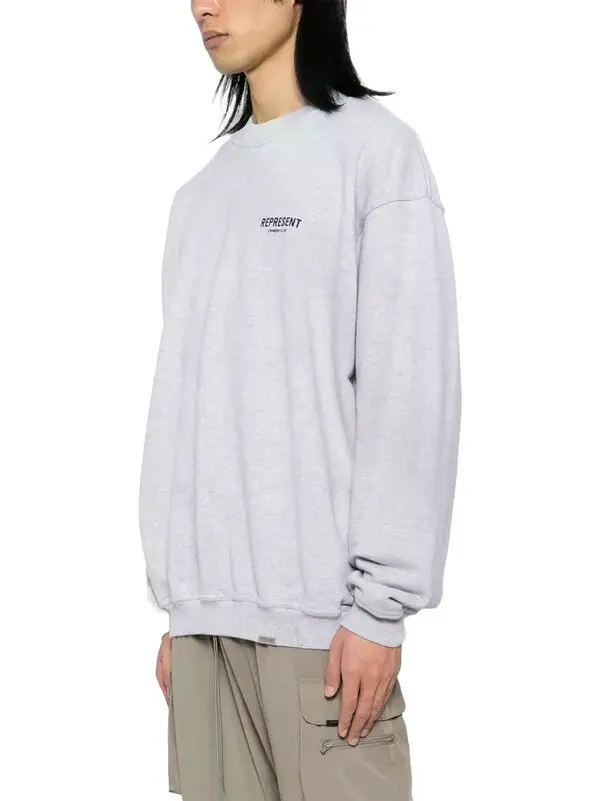 REPRESENT Logo-printed Sweatshirt - Grey