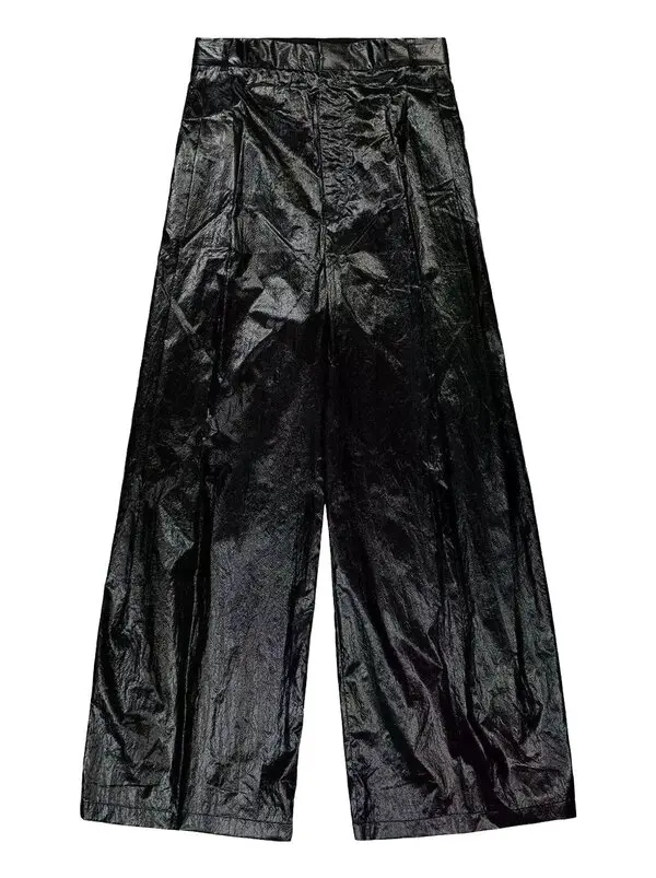 WALTER VAN BEIRENDONCK Wide-leg Sun Pants - Black