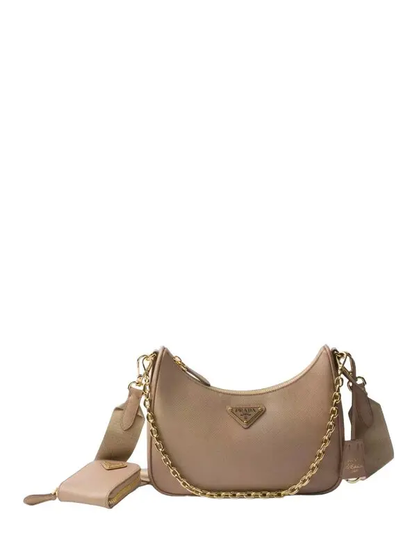 Prada Re-edition Mini Shoulder Bag - Brown