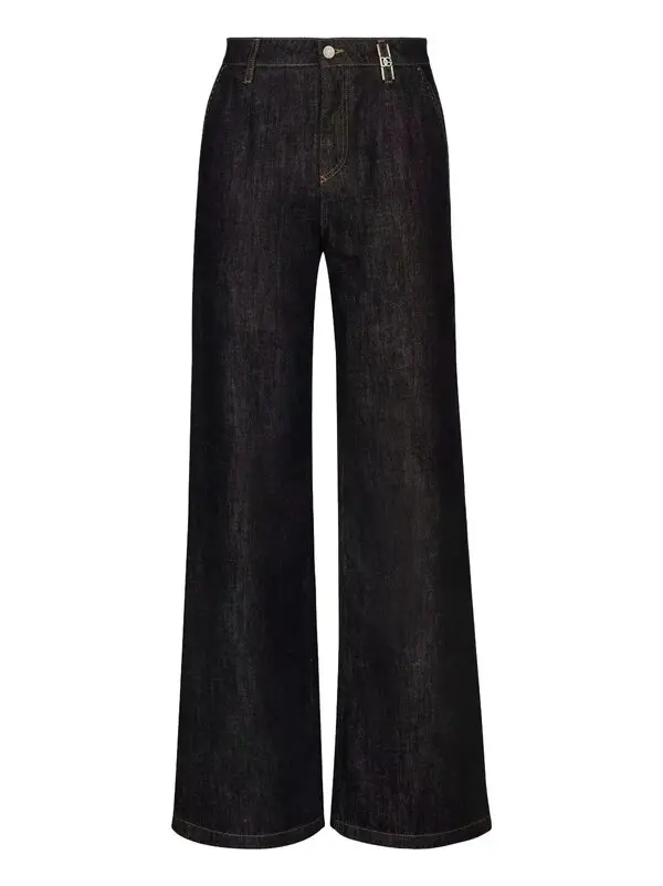 Dolce & Gabbana High-waisted Flared Jeans - Blue