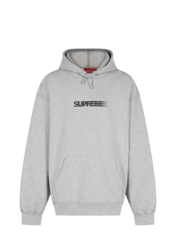 Supreme Motion Logo Hoodie - Grey