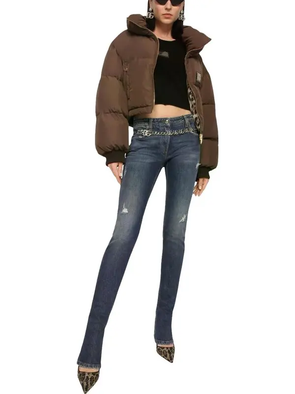 Dolce & Gabbana Mid-rise Slim-cut Jeans - Blue