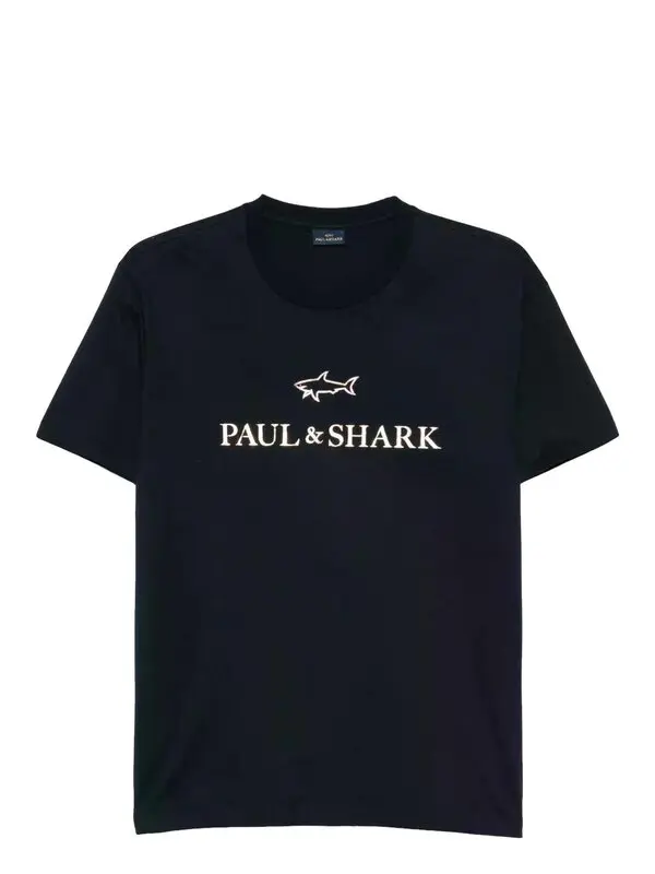 Paul & Shark Logo-print T-shirt - Blue