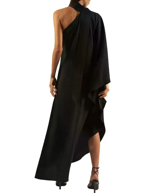 TALLER MARMO Crepe Maxi Dress - Black