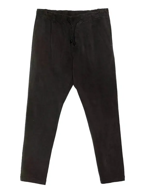 Transit Elasticated-drawstring Trousers - Grey