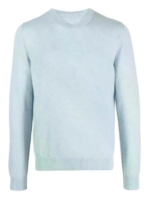 MAISON MARGIELA Cashmere Crew Neck Jumper - Blue