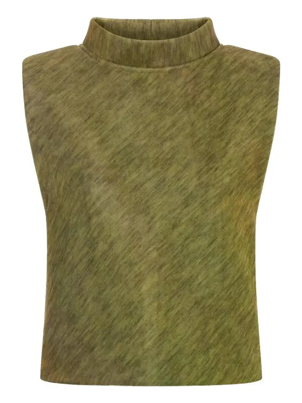 Philosophy Di Lorenzo Serafini High-neck Sleeveless Top - Green