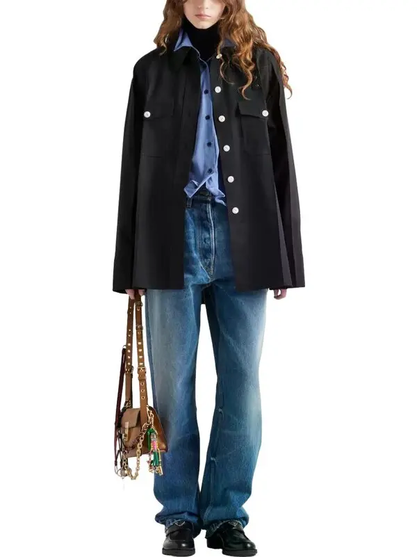Prada Wide-leg Jeans - Blue