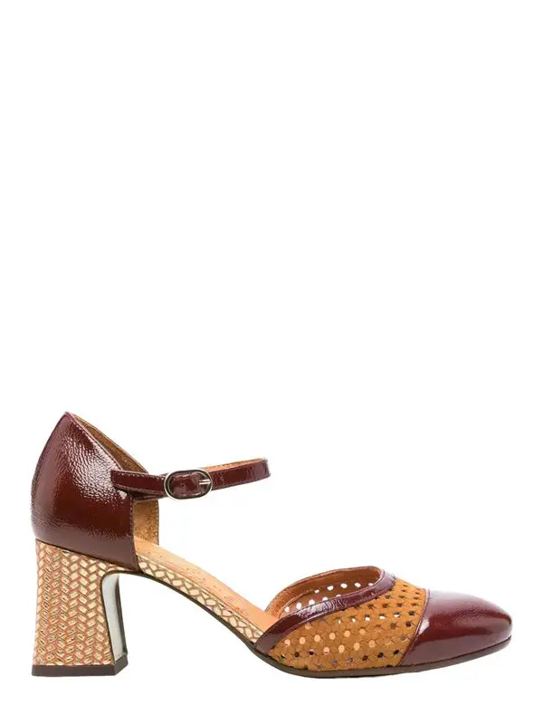Chie Mihara Fiza Leather Pumps - Red