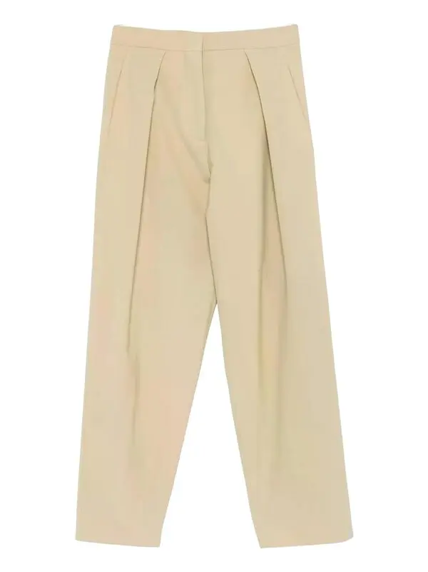 Moncler Logo-patch Trousers - Neutrals