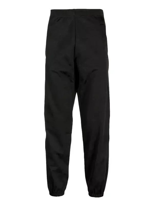 Roberto Cavalli Jacquard Logo Track Trousers - Black