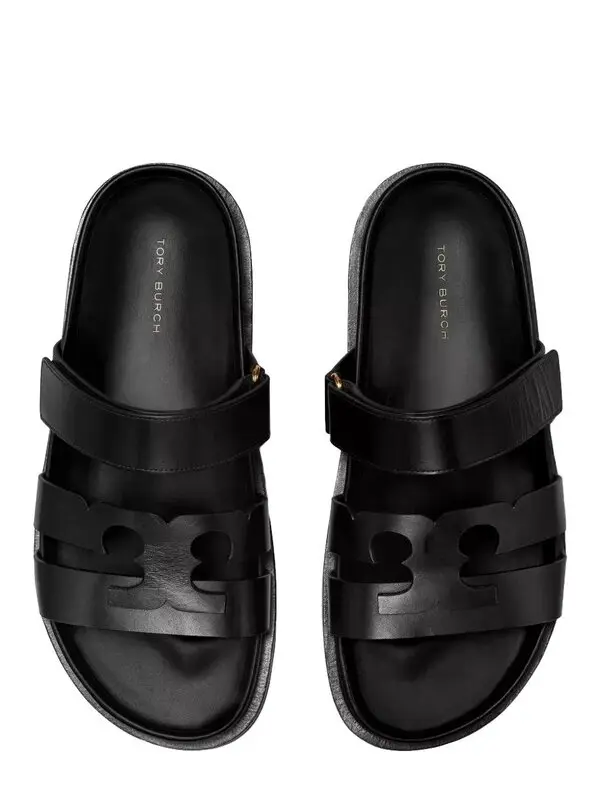 Tory Burch Ines Sport Slides - Black
